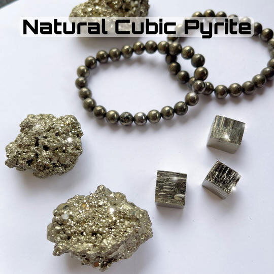 Natural Cubic Pyrite | Meaning, Formation and Use – Rare Earth Gallery