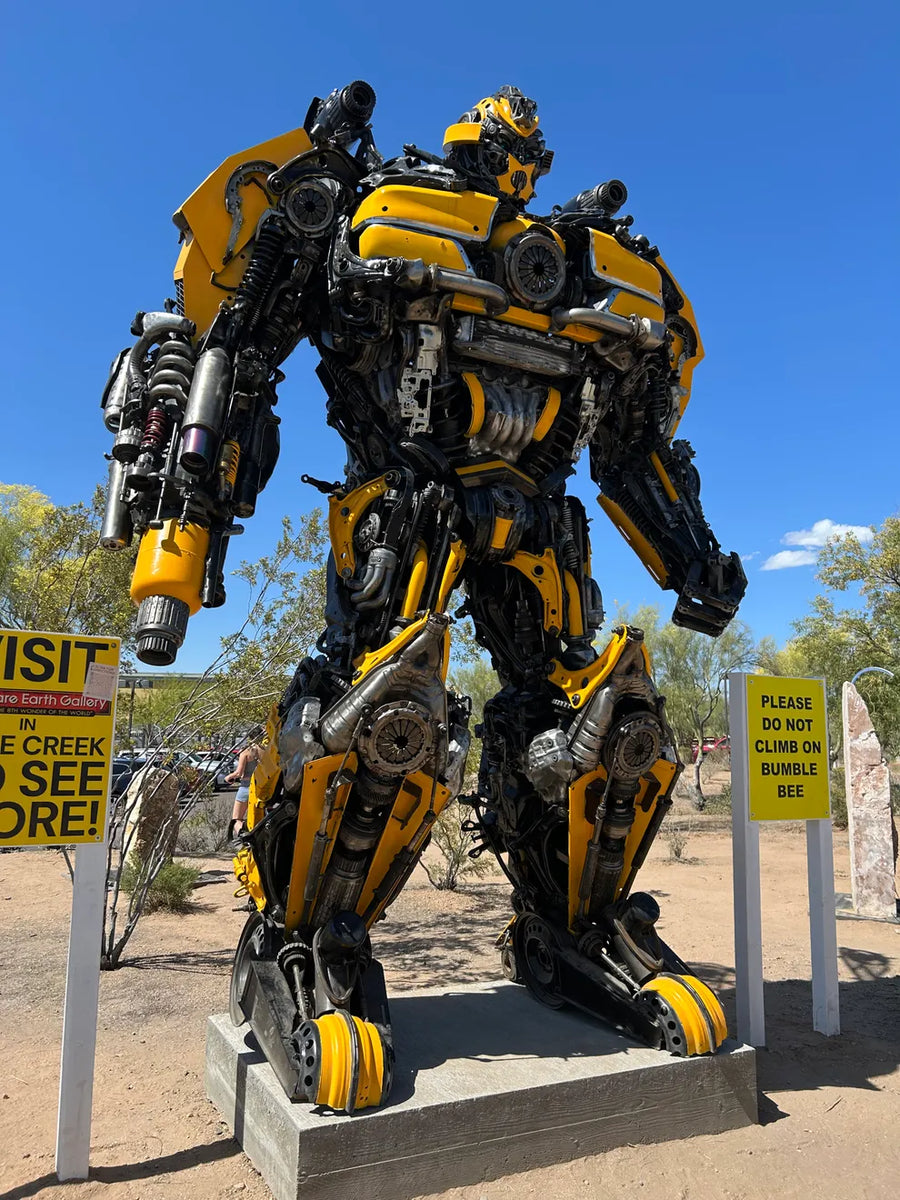 The Arizona Republic | How Did A Gigantic Transformer End Up In A Dust ...