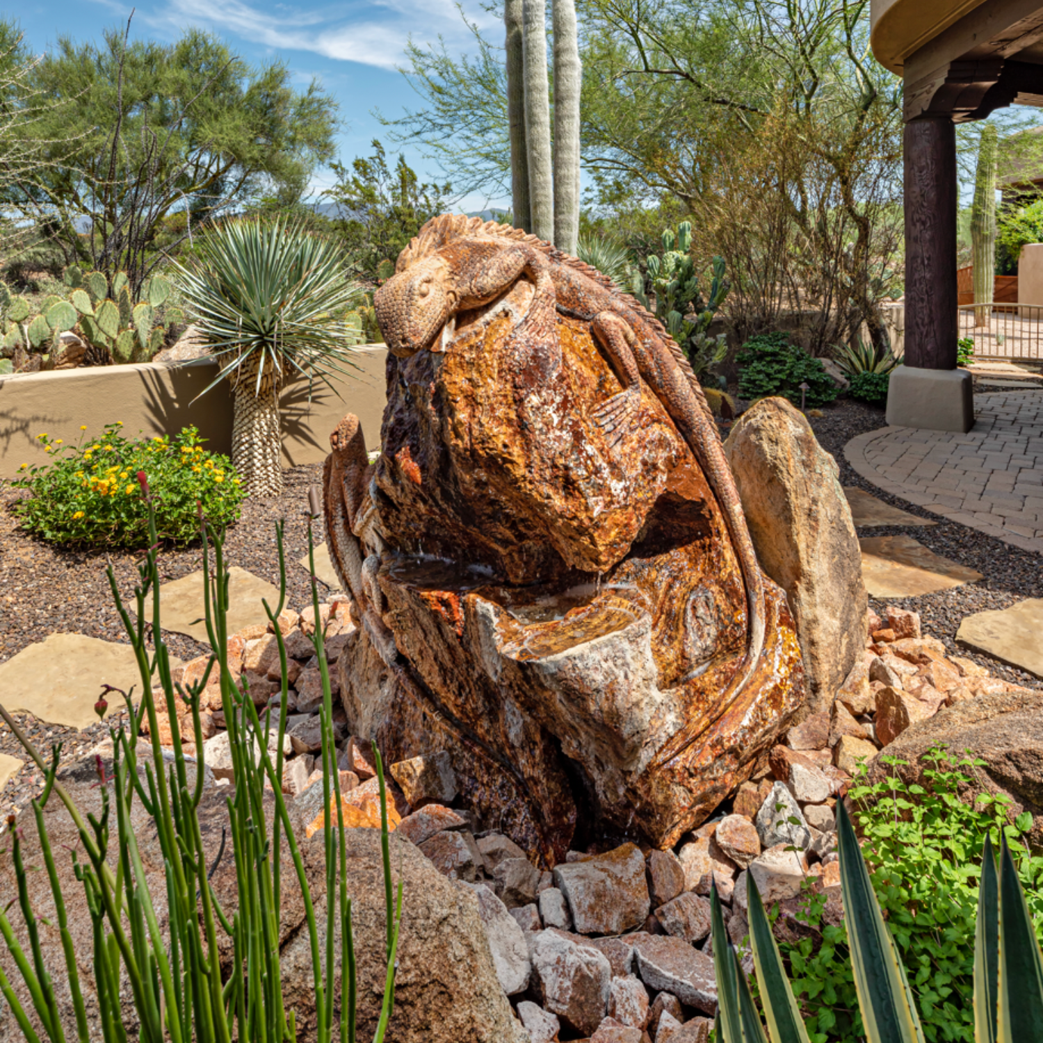 Stone Garden Statues - Rare Earth Gallery