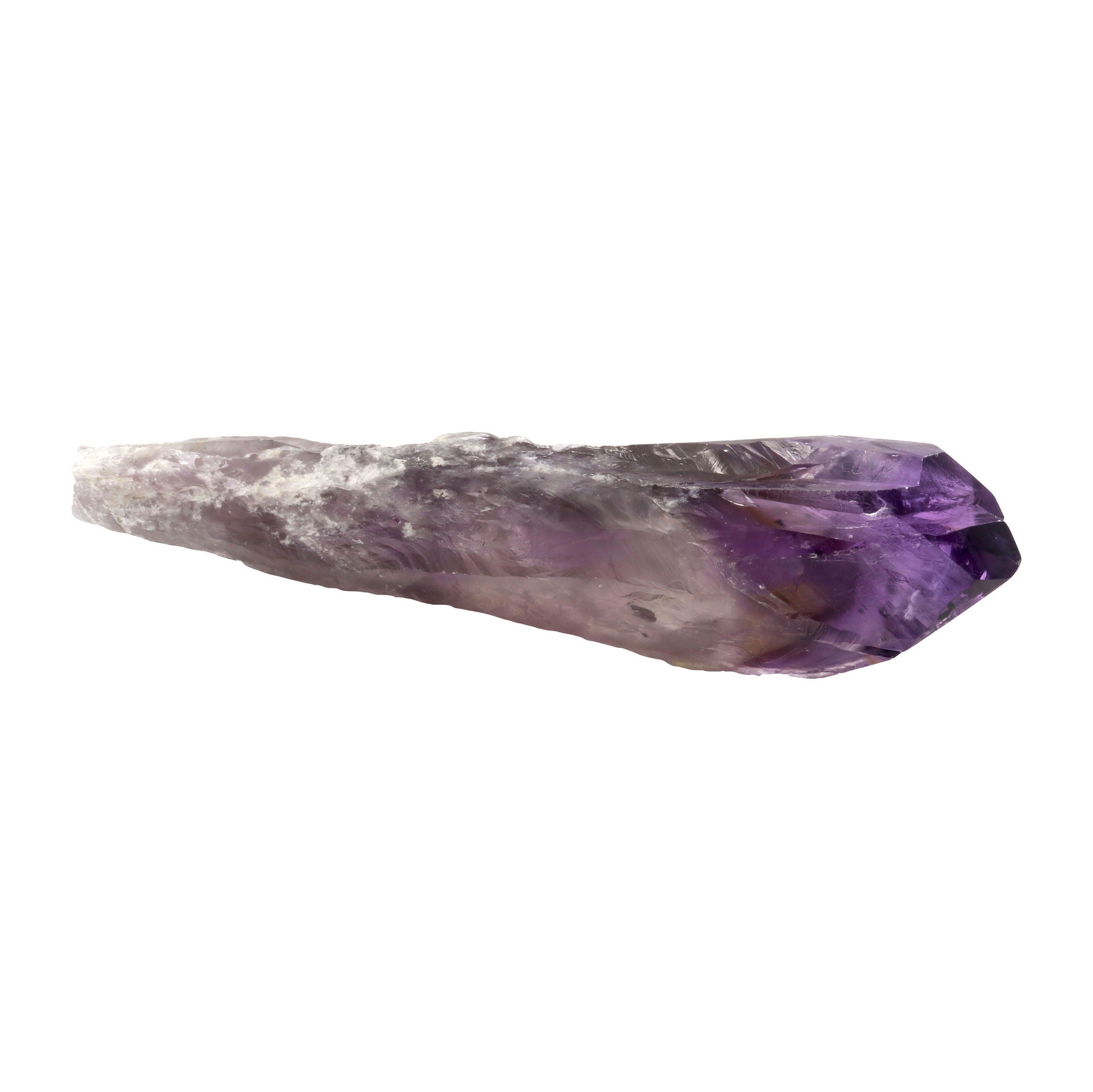 Bahia Amethyst Crystal Point With Phantom Inclusions - Rare Earth Gallery