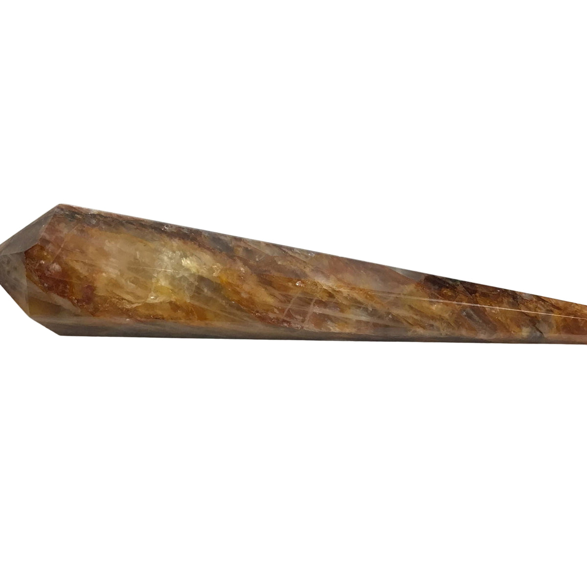 Yellow Golden Healer Aka Hematoid Quartz Tapered Point – Rare Earth Gallery