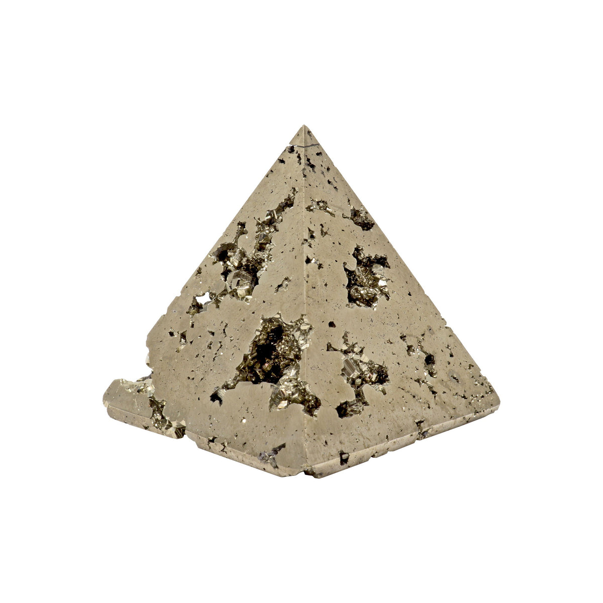 Peruvian Pyrite Pyramid – Rare Earth Gallery