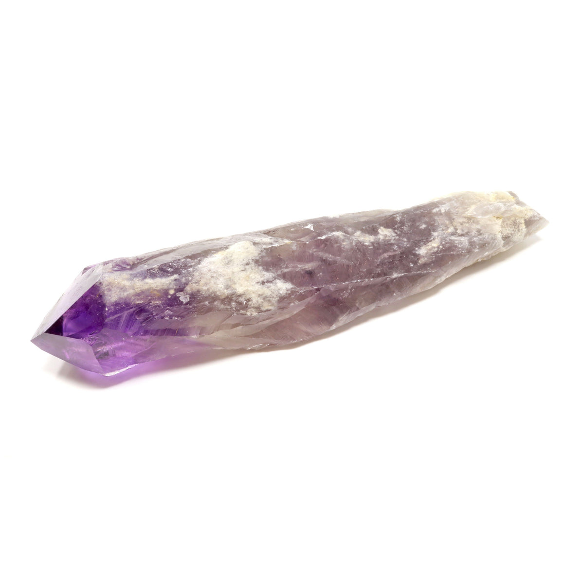 Bahia Amethyst Crystal Point With Phantom Inclusions – Rare Earth Gallery