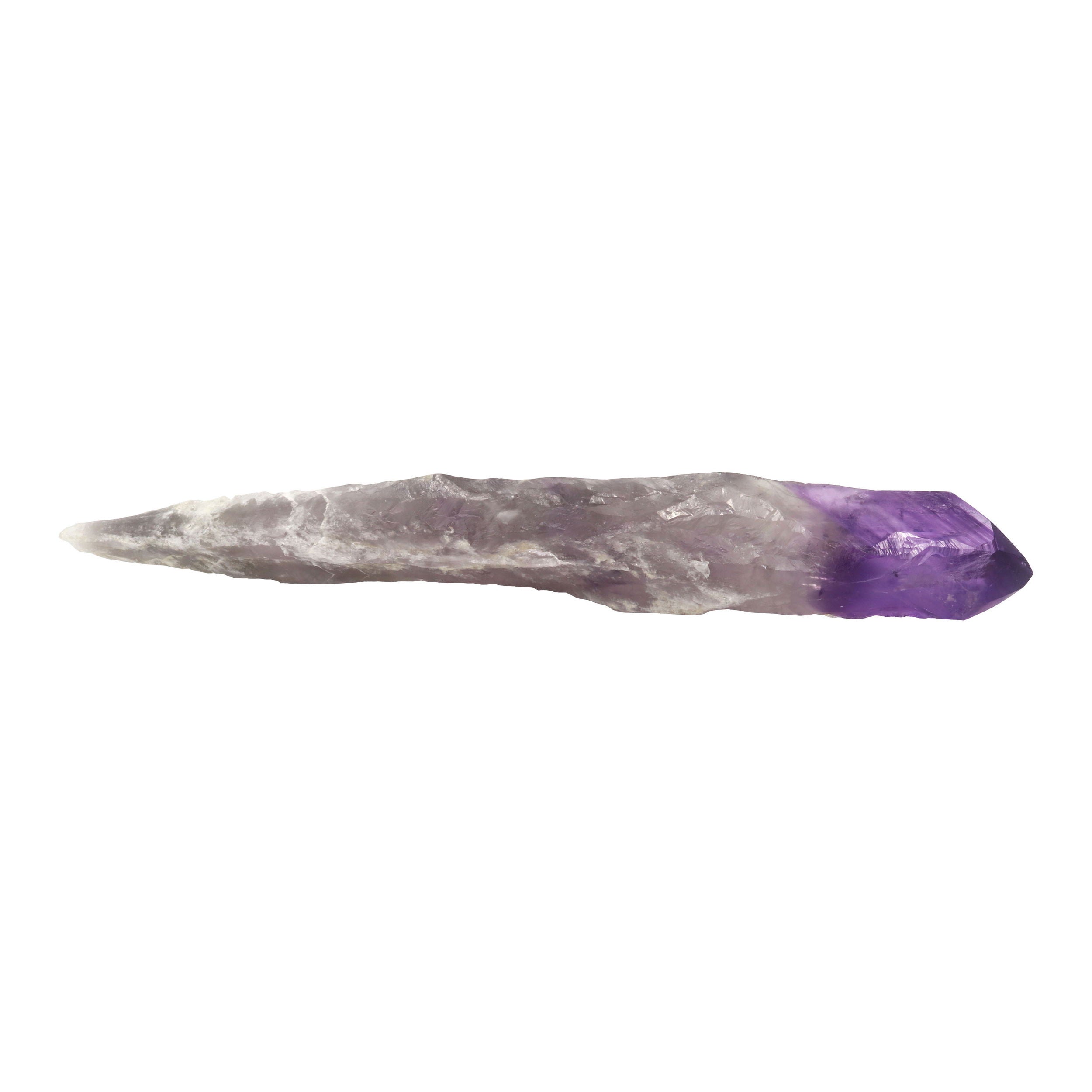 Bahia Amethyst Crystal Point With Phantom Inclusions - Rare Earth Gallery